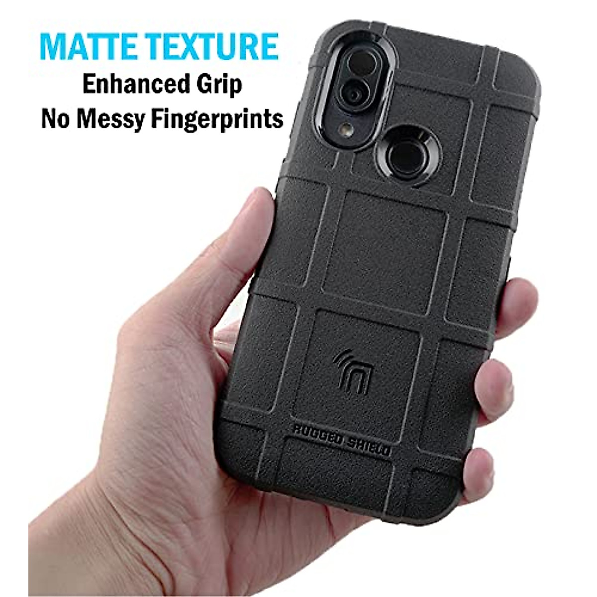 Case for CAT S62 PRO Phone, Special Ops Tactical Armor Rugged Shield Protective Cover - Black