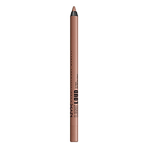 NYX PROFESSIONAL MAKEUP Line Loud Lip Liner, Longwear and Pigmented Lip Pencil with Jojoba Oil & Vitamin E - Global Citizen (Medium Neutral Nude)