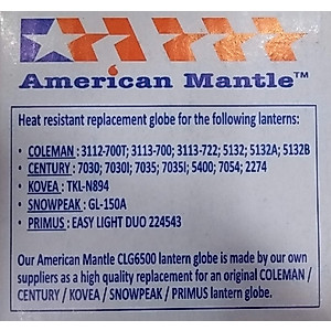 Mini Bulged Globe for PEAK1 Micro Lanterns (Similar to 3112-018T) - CLG6500