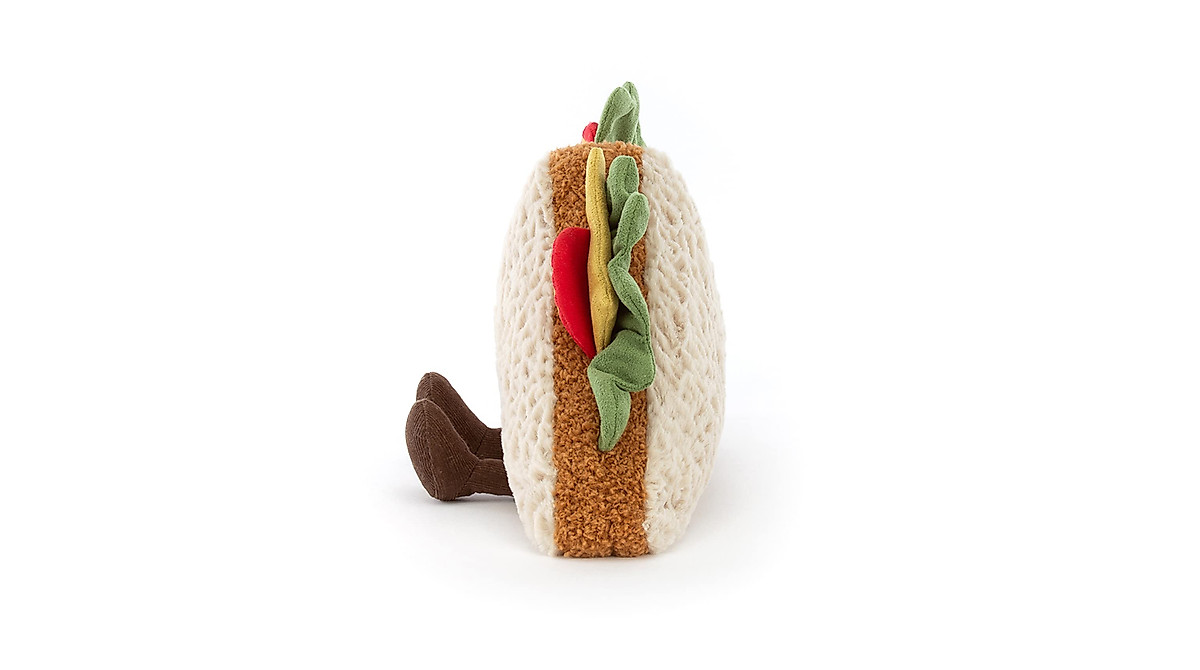 Jellycat Amuseables Sandwich Stuffed Toy - Fun & Unique Gift