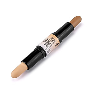 DELISOUL 6 Colors Highlight and Contour Stick,Dual-Ended Full Coverage Wonder Stick,Color Corrector Concealer Stick,Contouring Highlighting Foundation,Shadow Cream Pen Body Shading Makeup Stick Set