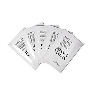 Joanna Vargas Bright Eye Hydrating Mask. Concentrated Ultra-Luxe Bamboo Hydration Sheet Masks Target Dark Circles, Expression Lines and Skin Tone. 5 Sheets (0.35 oz/sheet)