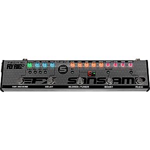 Tech 21 SansAmp Fly Rig 5 V2 Multi-Effects Pedal Bundle with 4 MXR Patches