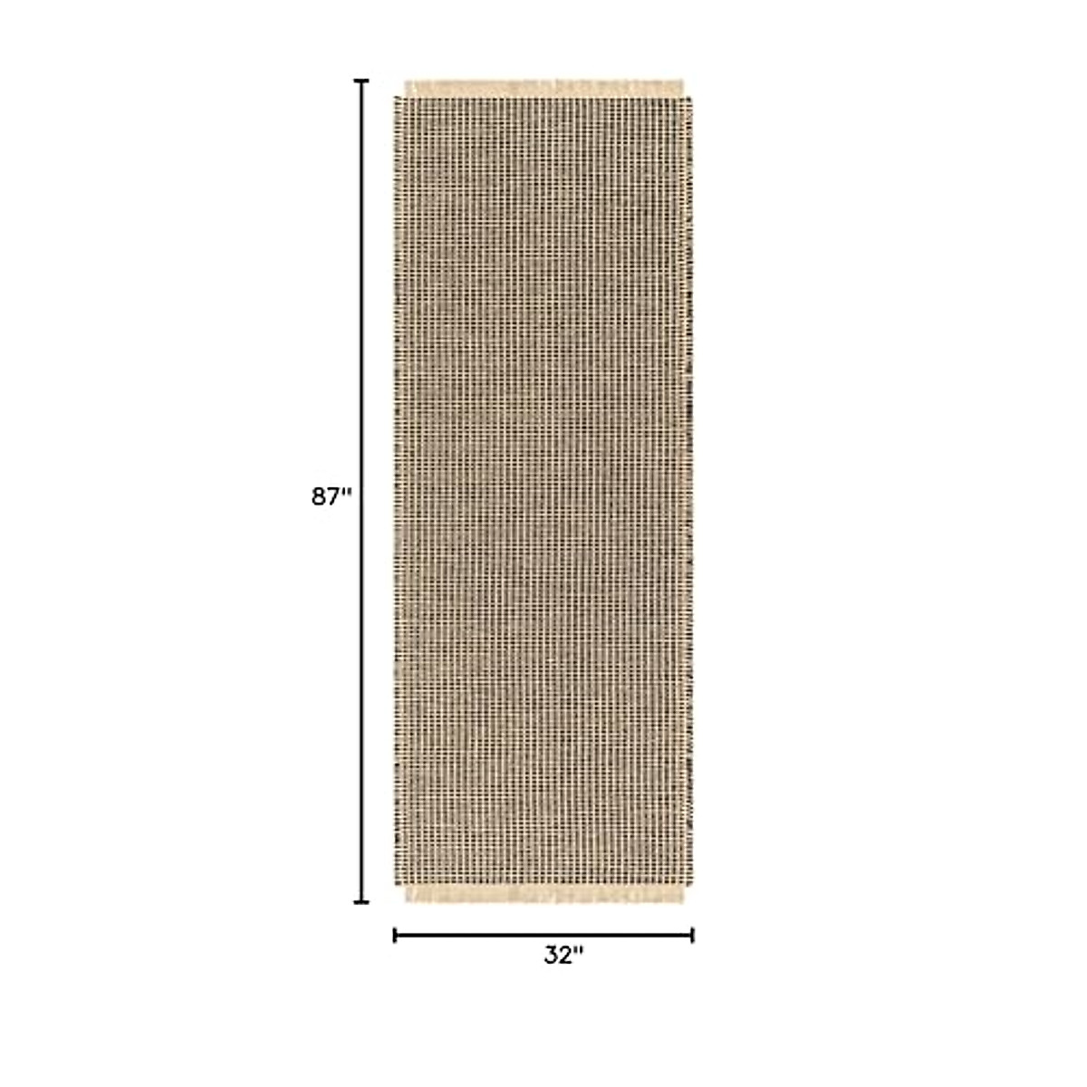 Livabliss x Becki Owens Kimi Cottage Runner Area Rug, 2'7" x 7'3", Ink Blue, (7' and under)