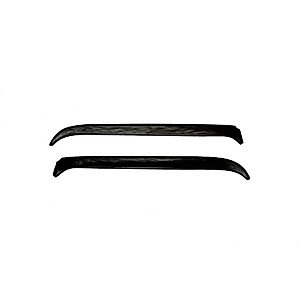 Auto Ventshade (AVS) 32558 Ventshade with Smooth Black Finish, 2-Piece Set for 1994-2001 Dodge Ram 1500, 1994-2002 Ram 2500, 3500