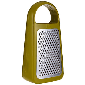 Joie Tower Grater, Double Sided, Stainless Steel, Dishwasher Safe, BPA Free, Kitchen Tool, 1 Count