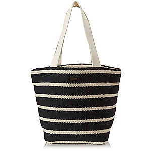 Billabong Women's 100% Cotton Totally Rad Tote Bag, Black, One