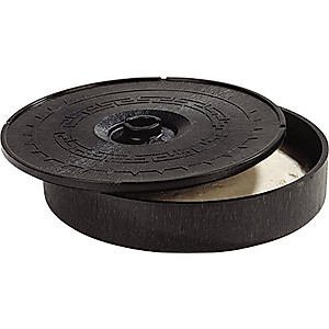 Carlisle FoodService Products 071703 Lift Off Jumbo Tortilla Server, 12.75" / 2.62", Black
