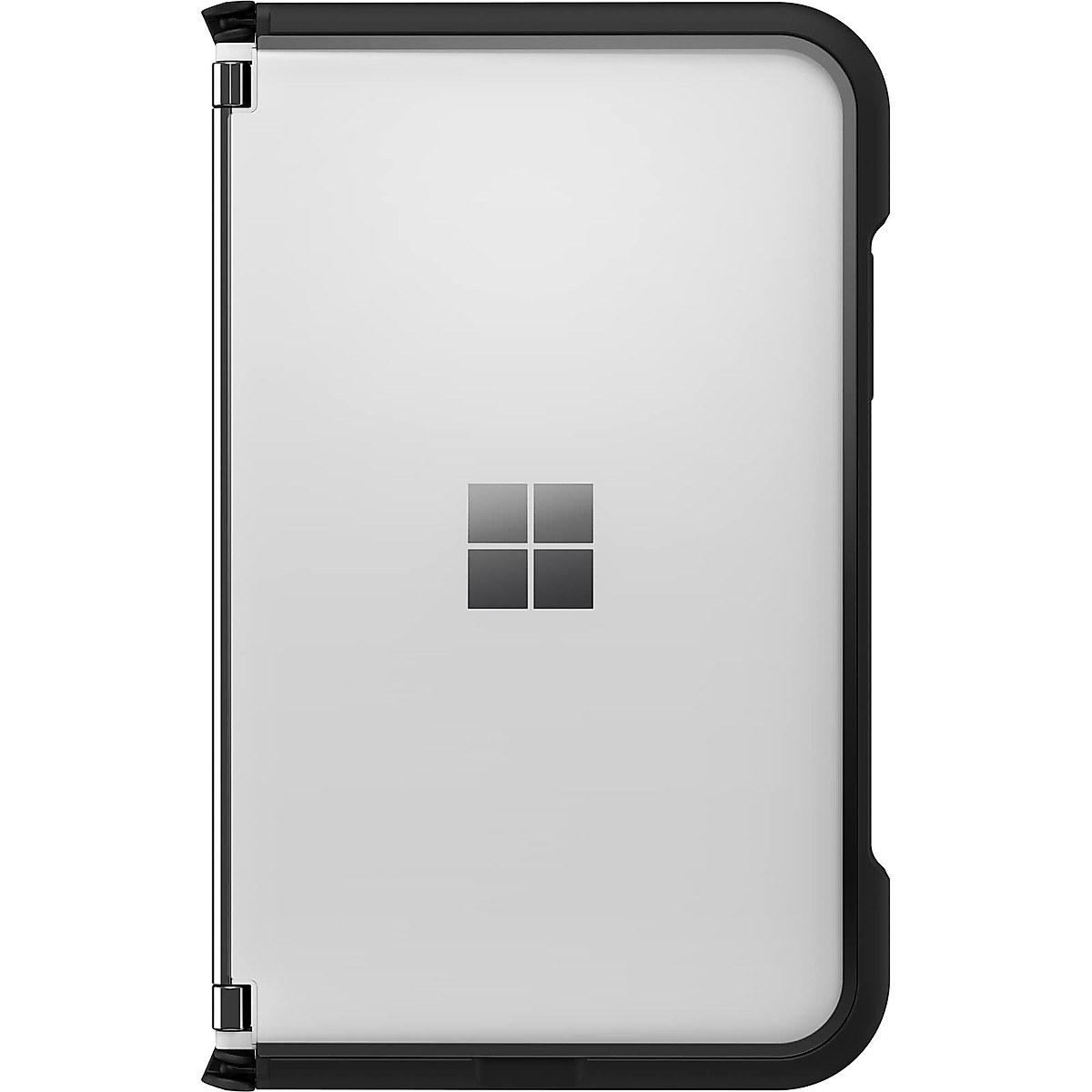 OtterBox RIVETER Series Case for Surface Duo 2- Black Crystal (Clear/Black)
