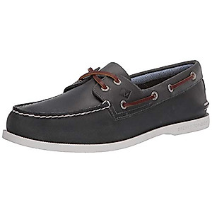 Sperry Men's Authentic Original Plushwave Boat Shoe, Navy, 10.5 M US