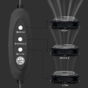 SXDOOL Dual 120mm DC 5V USB Computer Cooling Fan with Speed Controller, Ventilator Fan Compatible for Router Receiver DVR PlayStation Xbox Desk Computer Cabinet Silent Quiet Cooler