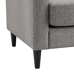 Dorel Living DHP Dorel Living Beckie Loveseat, Gray Love Seats