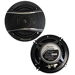 PIONEER TS-A1676R 6.5 Inch 3-Way 320 Watt Car Coaxial Stereo Speakers Four (4) Speakers Included