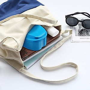 Denture Case Denture Bath Box Case Dental Orthodontic Retainer False Teeth Storage Case Box with Strainer denture cups for soaking dentures (Blue)