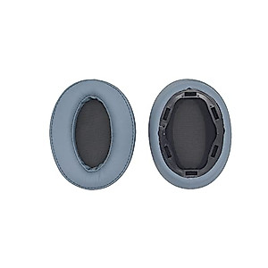 WH-H910N Replacement Earpads Quite-Comfort Protein Leather Headset Ear Cushions Ear Cups Compatible with Sony WH-H910N Headset (Blue)