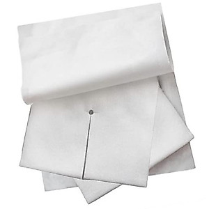 Split Drain Sponge Gauze 4x4 Sterile 6 Ply Pads [Pack of 50] Absorbent Precut 4"X4" Non-Woven Slit Bandage for I.V. Tracheostomy - 25 Packs of 2 Pre Cut Bandages + 1 Roll of Medical Tape