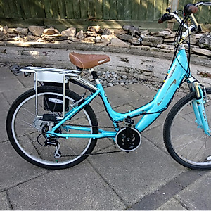 AlveyTech 24 Volt 10 Ah Rack Mount Battery Pack for Currie eZip and IZIP Electric Power Bike - Compatible with Other eBike, Bicycle, Bikes, and Scooter Replacement Parts, x2 AGM SLA 12V 10A Batteries