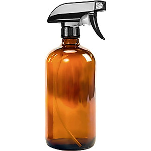 Amber Glass Spray Bottles,Glass Spray Bottles for Cleaning Solutions"Glass Spray Bottle,Window Cleaners Aromatherapy Facial Hydration Watering Flowers Hair Care Empty Amber Glass Spray Bottles