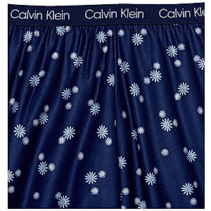 Calvin Klein Girls' Thermal Pajama Set, Flowers