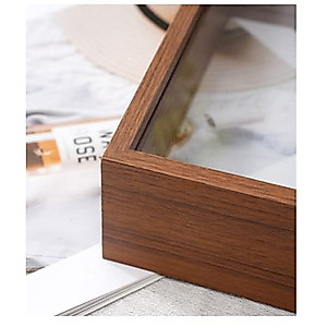 Cumuiu Shadow Box Frame Display Dried Flowers Frame Double Sided Plant Specimen Frame for Pressed Flowers Dried Leaf (6" x 8")