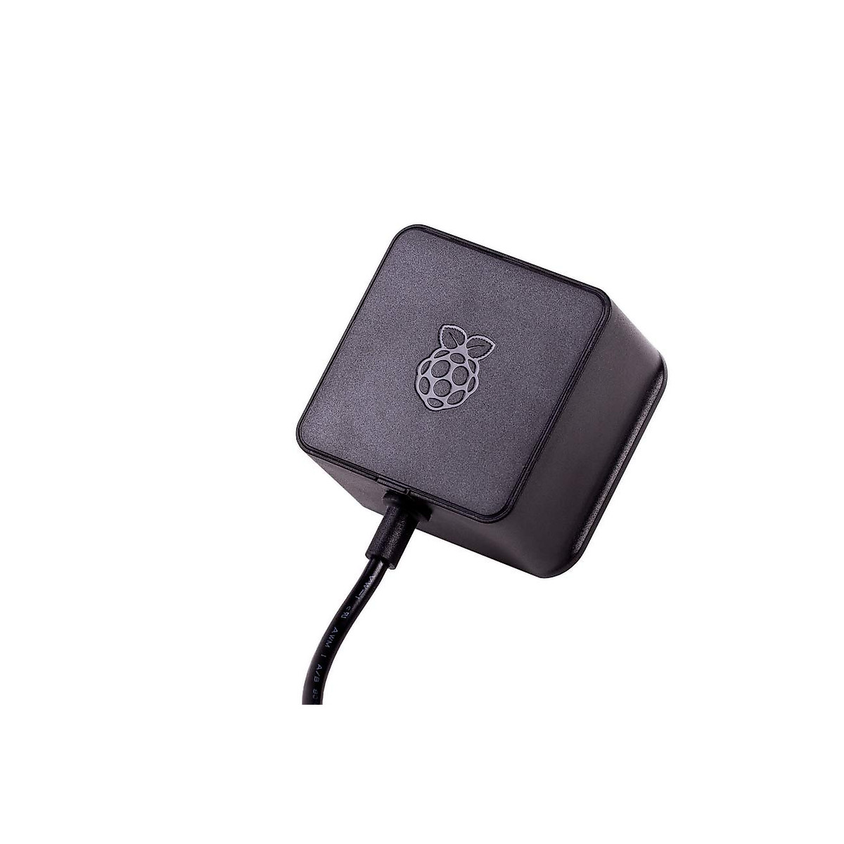 sb components Official Raspberry Pi 4 USB to Type-C Power Supply Adapter – EU Plug (Black)