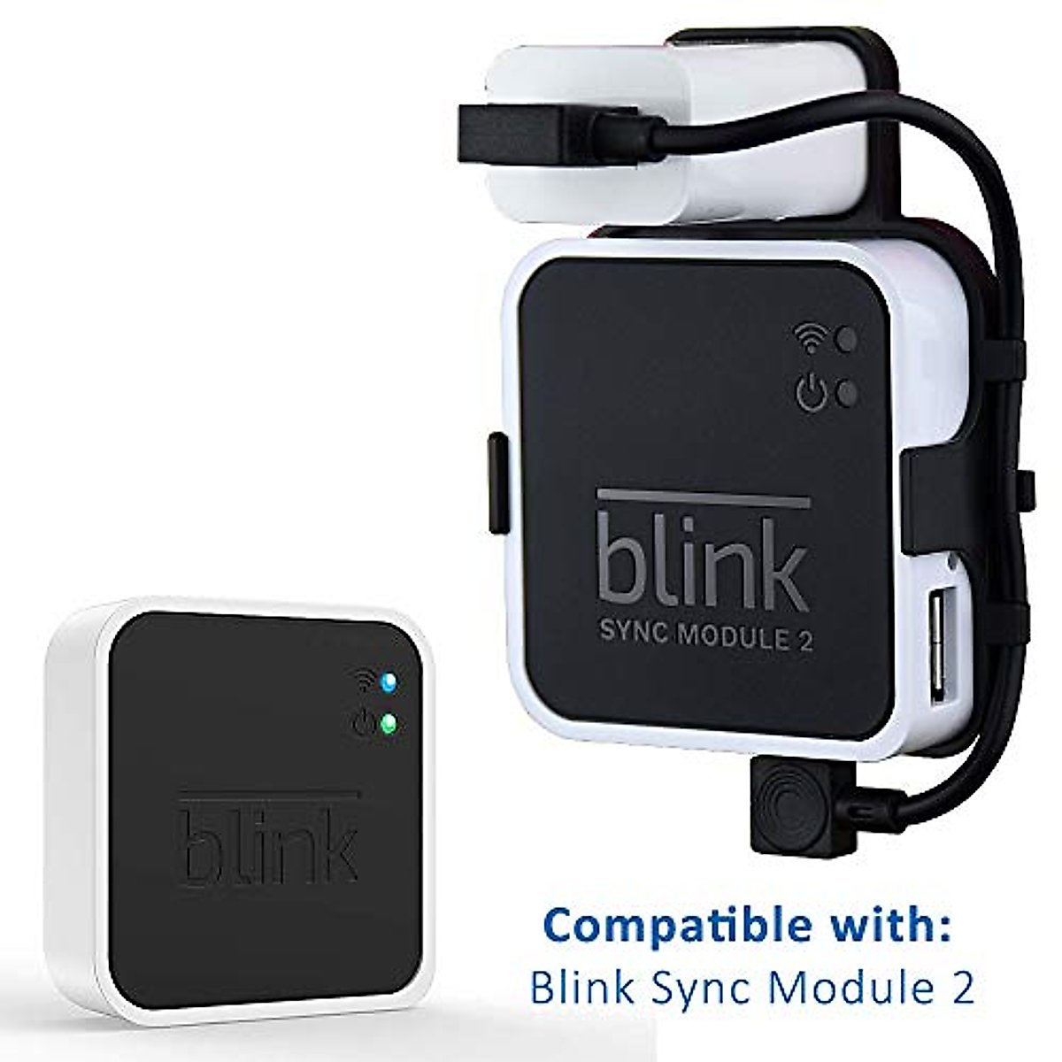 All-New Blink Outdoor Camera Mount Bracket with Outlet Wall Mount for Blink Sync Module 2 for Blink Outdoor Camera System (Blink Camera Not Include) 3PACK