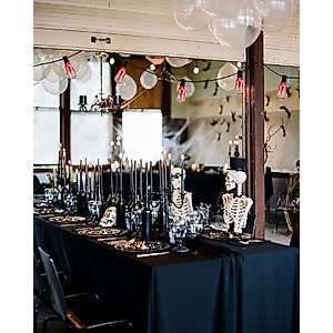 10 Pack Halloween Flicker Flame Replacement Bulbs, ST40 Halloween Bloody Drop Bulbs with Red Flickering Flame for Outdoor String Lights Halloween Party Haunted House, 1W E17 Intermediate Base Bulb