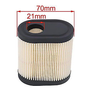 Drblawi Compatible with 36905 Air Filter for Toro Recycler 22 GTS 6.5HP 6.75HP 20016 20017 20018 Tecumseh Craftsman LEV100 LEV115 LEV120 OVRM65 OVRM10 20016 20017 20018 Lawn Mower 751-11122, Pack of 2
