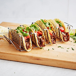 Sur La Table Stainless Steel Taco Rack