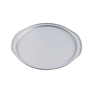 Baker's Secret Nonstick Pizza Pan for Oven 14", Baking Area 12", Aluminized Steel Pizza Baking Pan, 2 Layers Non-stick Coating Easy Release, Dishwasher Safe - The Superb Collection