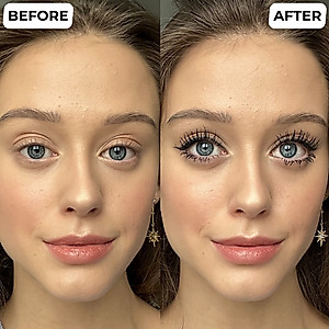 My Amazing Lashes Mascara - Volume and Length - Lengthening Mascara - Stays On All Day - Tubing Mascara for All Ages & Skin Types - Instantly Create The Look of Lash Extensions (RICH BLACK)