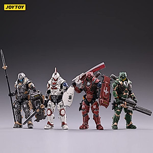 JoyToy 01st Legion Actions Figures Model Doll Collection Ornaments Home Decoration Birthday Gifts (Red Blade)