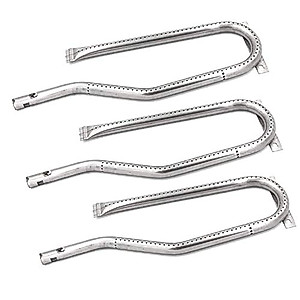 Dongftai SA336A (3-Pack) Stainless Steel Tube Burner Replacement for Nexgrill 720-0336, 720-0337, 720-0511, 720-0512, 720-0584A, 720-0586A, 730-0337, 730-0339, Jenn Air 720-0339, 720-0511