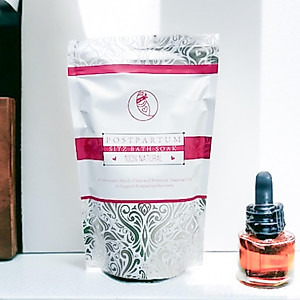 Ninja Mama Sitz Bath Soak Postpartum Relief After Birth Tears and Hemorrhoids. All Natural Dead Sea and Epsom Salts Blend with Essential Oils.Post Partum. 10 oz Pack for 10 Over The Toilet Sitz Baths