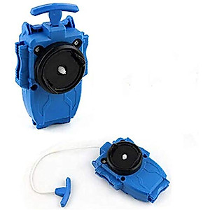 Toys Launcher and Grip, Gyro Right Burst Starter String Launcher, Spinning Top Toys Accessories for Children(Blue)