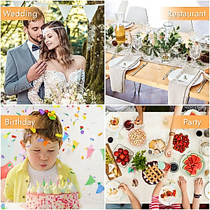 Svalor 100 Pieces Rectangle Paper Doilies, 7.5×12 Inch Doilies for Food, Disposable Lace Paper Doilies for Tables, Paper Placemats Bulk for Cakes Desserts Crafts (White)