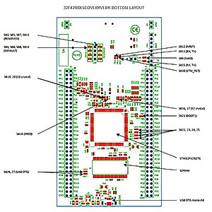 32F429IDISCOVERY STM32F429I-DISC1 STM32F4 Discovery Kit STM32F429 STM32F429ZIT6 MCU Discovery Development Board Embedded ST-Link/V2 debugger @XYGStudy
