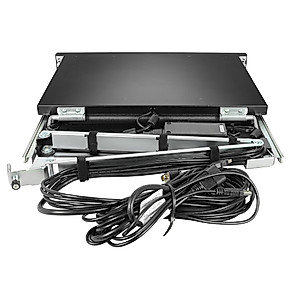 Avocent KVM Rack Mount Console| 1U LCD Tray | 18.5” LCD Widescreen| 1600 X 1200 Resolution (LRA185KMM-G01)