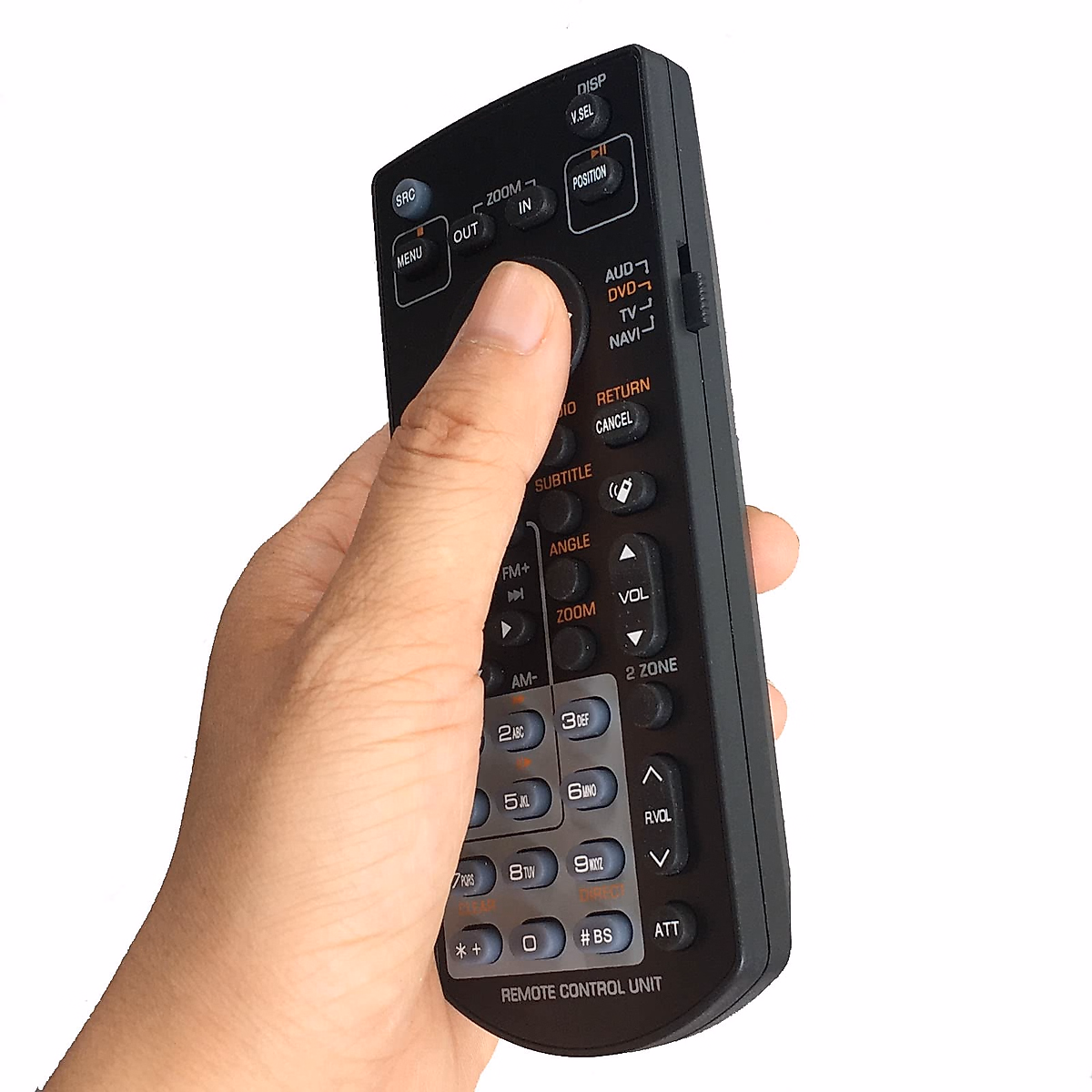 Replacement Remote Control for Kenwood DDX276BT DDX376BT DDX396 DMX1025BT DMX120BT DMX110 DMX110BT DMX100BT DMX125BT Double DIN Bluetooth Car Stereo DVD Receiver