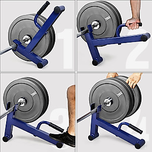 YES4ALL Mini Deadlift Bar Jack - Dark Blue