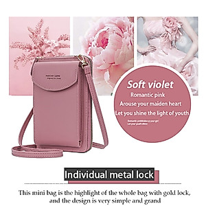 Original Clutch Wallet, PU Leather Crossbody Cell Phone Bag for Women Wallet Purse, High Original Capacity Clutch Wallet (Red)