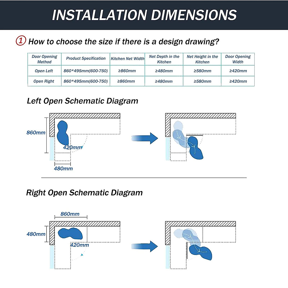 ZHIRCEKE Kitchen Pull Out Shelf Organiser for More Than 860Mm Cabinet Swing Tray Revolving Corner Pull Out Organizer with Soft Close for Cupboard,Open Right