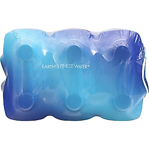 FIJI Natural Artesian Bottled Water 1 Liter / 33.8 Fl Ounce (Pack of 6)