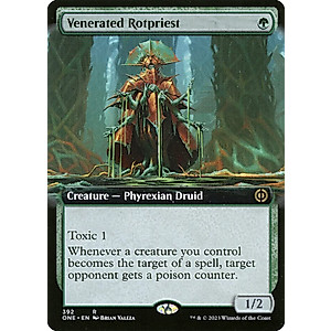 Magic: the Gathering - Venerated Rotpriest (392) - Extended Art - Foil - Phyrexia: All Will Be One