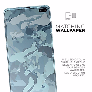 DesignSkinz Desert Sea Camouflage V2 Protective Vinyl Decal Wrap Skin Cover Compatible with The Samsung Galaxy S20 (Screen Trim & Back Glass Skin)