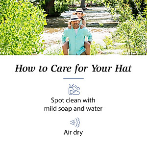 Wallaroo Palm Beach Fedora (Beige, L/XL) – UPF 50+ UV Sun Protection, Wide Brim, Stylish Design, Adjustable Size – Classic Sun Hat for Outdoor Events, Travel, and Everyday Wear