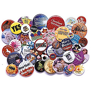 1-1/4" 32mm Button Maker Machine Badge Press+1000 Button Supplies+1pc 32mm Circle Cutter