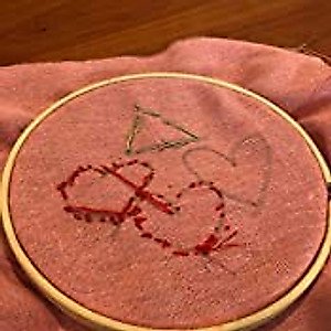 Rose Flavor Linen Fat Quarters Pre-Cut Quilting Assortments for Sewing Crafting (18 by 20.5Inch)