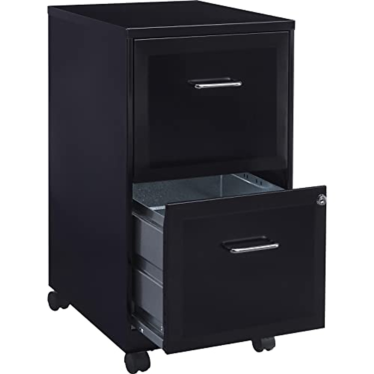 Lorell File Cabinet, Black -