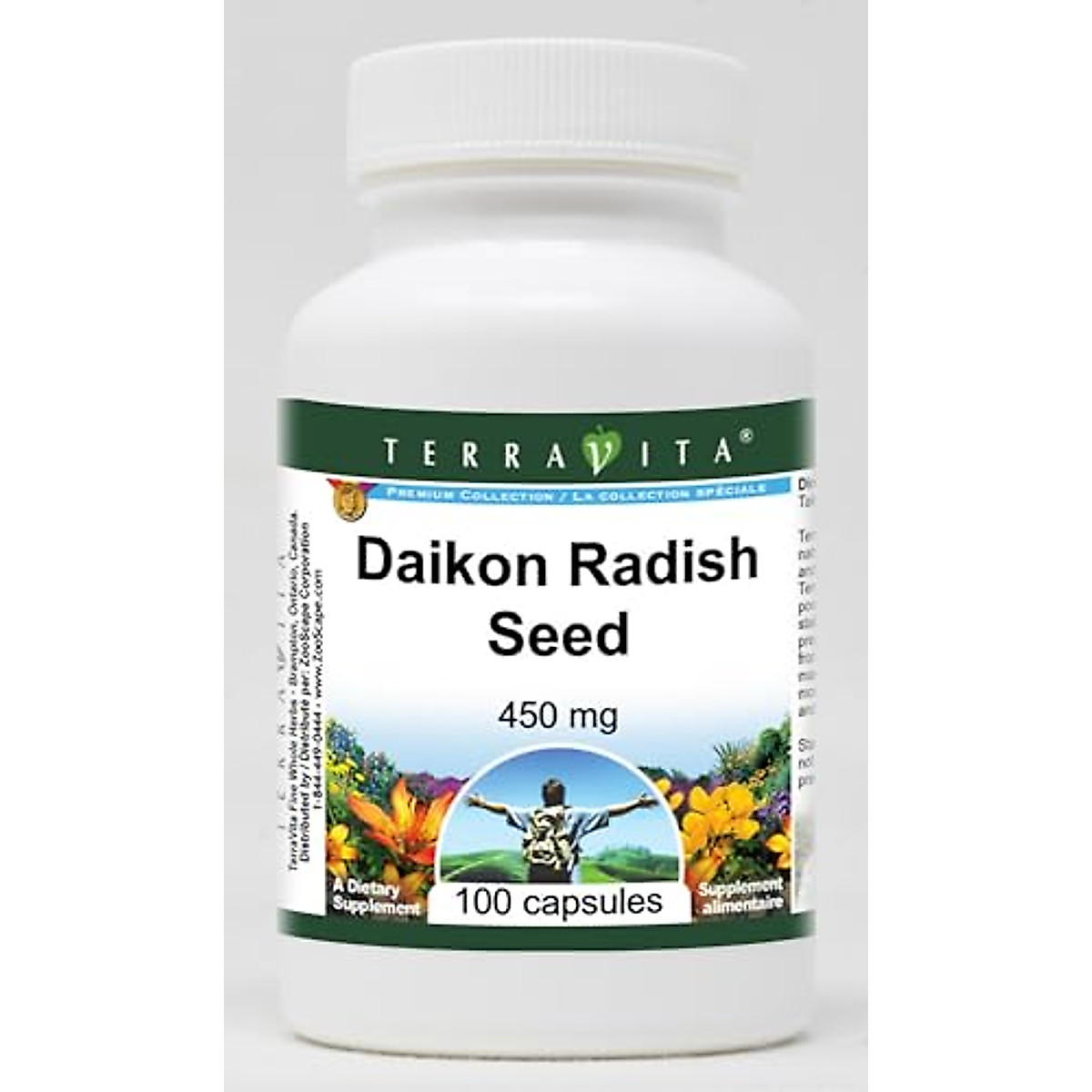 Daikon Radish Seed - 450 mg (100 Capsules, ZIN: 516494) - 2 Pack